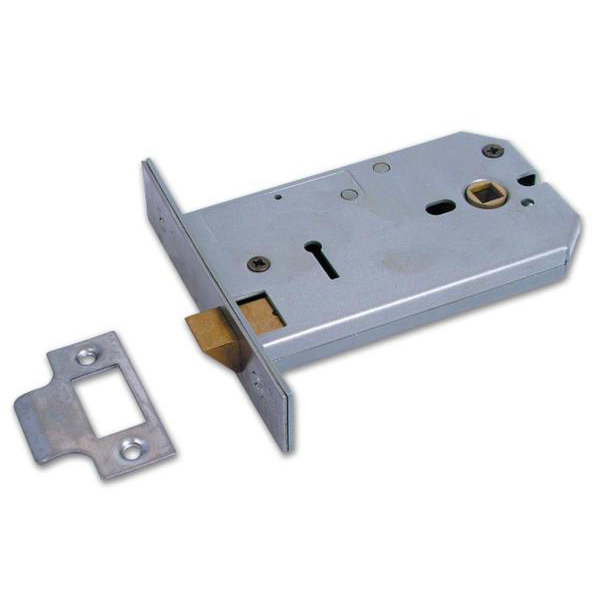 ASEC Upright Full Case Mortice Latch - 76mm Polished Brass - AS1067 ...